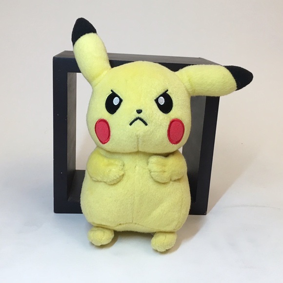 Other | Angry Pikachu Stuffed Animal Plush Toy Pokmon | Poshmark